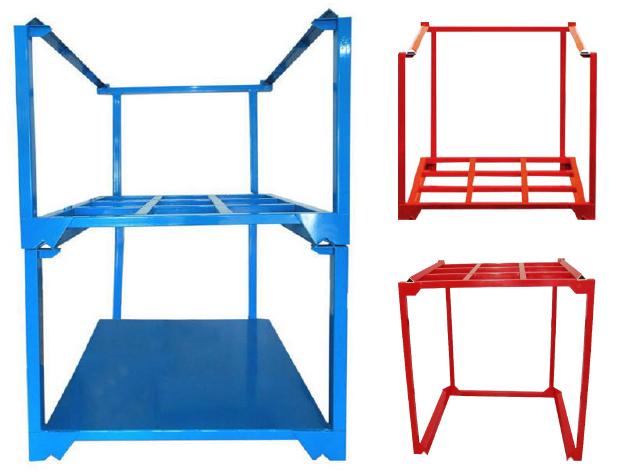 Pallet Stacking Rack For fabric roll storage