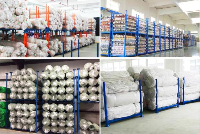 Pallet Stacking Rack For Fabric Roll Storage
