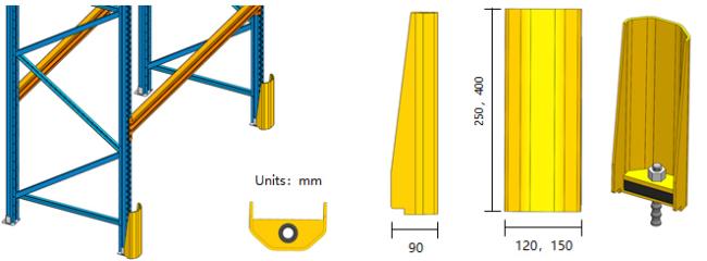 E Metal Upright Protector