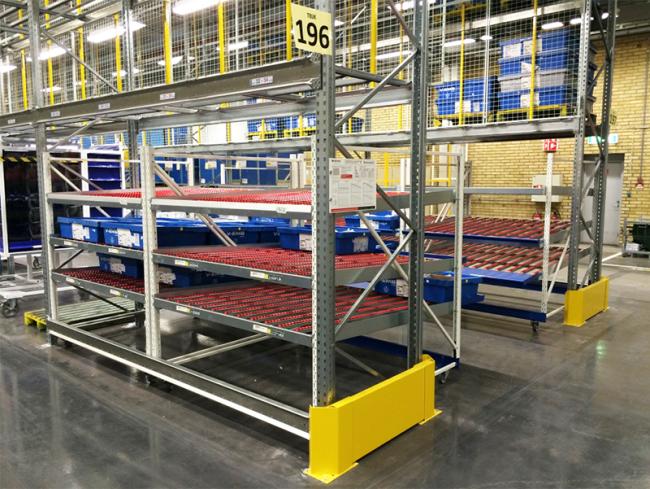 Carton Flow Racking roller rack  Gravity Roller Racking roller conveyor racks