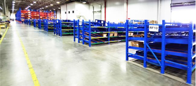 Carton Flow Racking roller rack  Gravity Roller Racking roller conveyor racks