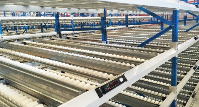 Carton Flow Racking roller rack  Gravity Roller Racking roller conveyor racks