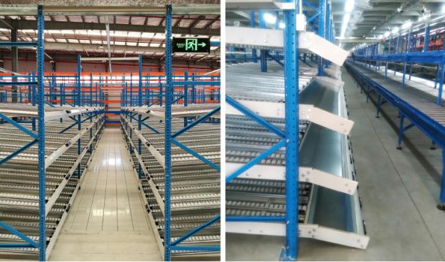 Carton Flow Racking roller rack  Gravity Roller Racking roller conveyor racks