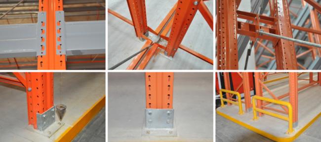 Warehouse Storage VNA Racks Warehouse Very Narrow Aisle Racking System