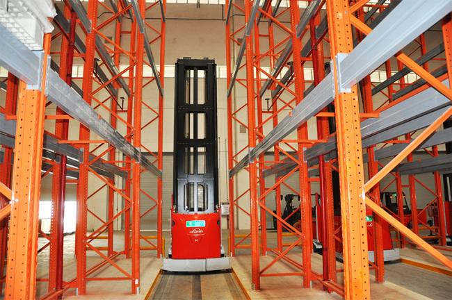 Warehouse Storage VNA Racks Warehouse Very Narrow Aisle Racking System