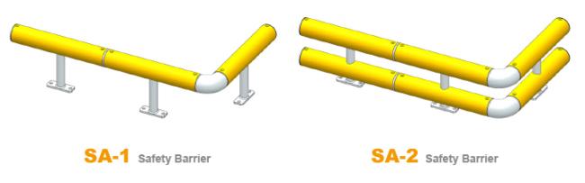SA Safety Barrier Warehouse flexible anti-collision system FS-2023A 