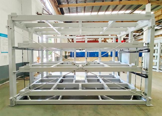 Electric Drive Sheet Racks For Metal Sheet Plate  Drawer Racking