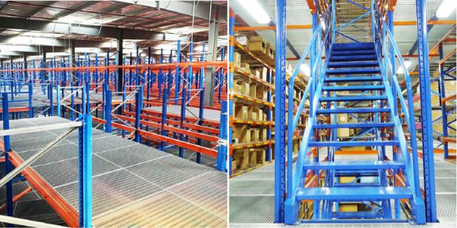 Mezzanine storage system Warehouse Storage Rack