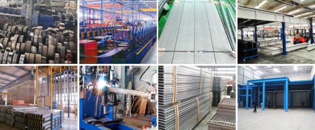 Steel Structure Garret Mezzanine Floor Platform Heavy Duty Rack