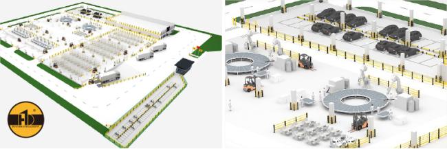  Safety Barrier Warehouse flexible anti-collision system   FS-2023A