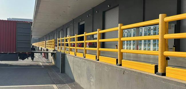 Warehouse Protector Anti-Collisio Safety Barrier Guardrails Sliding Door