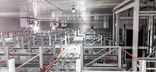 Four Way Radio Shuttle Racking ASRS Pallet Runner Rack  4 Way Radio Shuttle Racking
