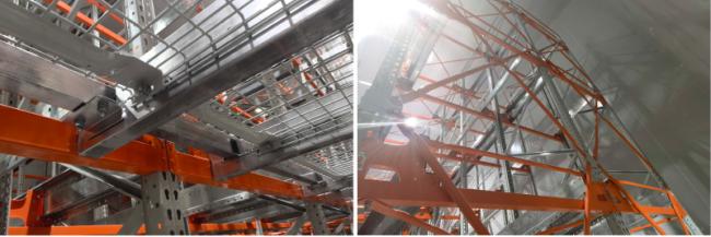 Four Way Radio Shuttle Racking ASRS Pallet Runner Rack  4 Way Radio Shuttle Racking