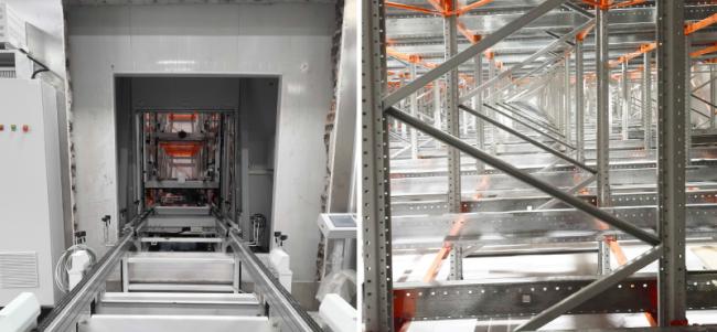 Four Way Radio Shuttle Racking ASRS Pallet Runner Rack  4 Way Radio Shuttle Racking