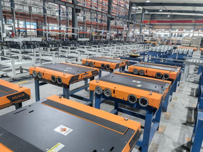 Four Way Radio Shuttle Racking ASRS Pallet Runner Rack  4 Way Radio Shuttle Racking