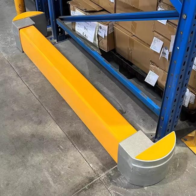 Rack End Protector Safety Barrier Warehouse Flexible Anti-Collision Guardrails