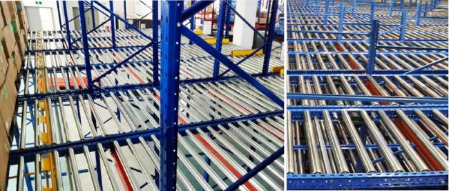 Gravity Storage Racking  Warehouse Gravity Pallet Rack Pallet Flow Rack
