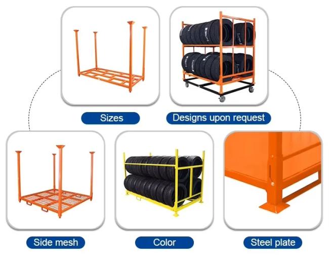 Stacking rack Tire Pallet Rack 