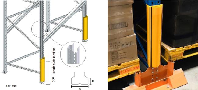 Rack Upright Protector