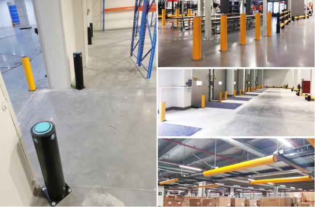 Post Safety Barrier Warehouse flexible anti-collision system FS-2023A