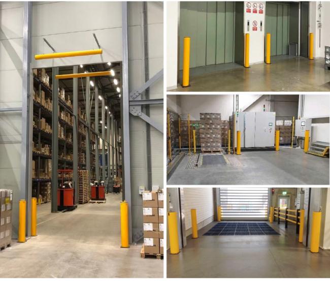 Post Safety Barrier Warehouse flexible anti-collision system FS-2023A