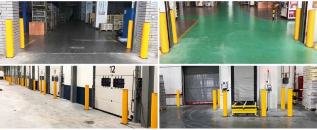 Post Safety Barrier Warehouse flexible anti-collision system FS-2023A