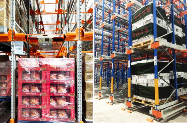 Radio Shuttle Rack Automatic Shuttle Rack Heavy Duty Pallet Racking