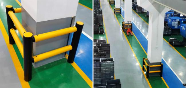 L Polygon Traffic Barrier