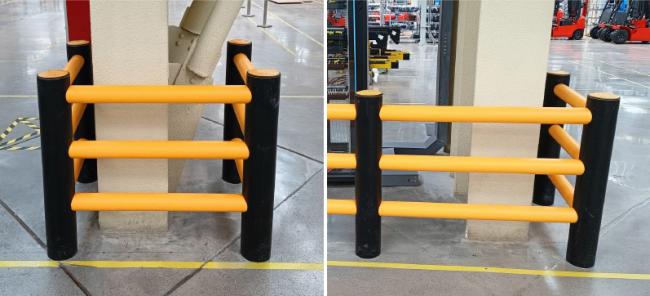 L Polygon Traffic Barrier