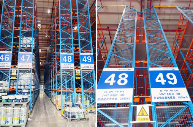 Very Narrow Aisle Heavy Duty VNA Pallet Racking Warehouse Storage VNA Racking