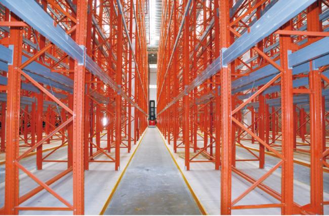 Very Narrow Aisle Heavy Duty VNA Pallet Racking Warehouse Storage VNA Racking