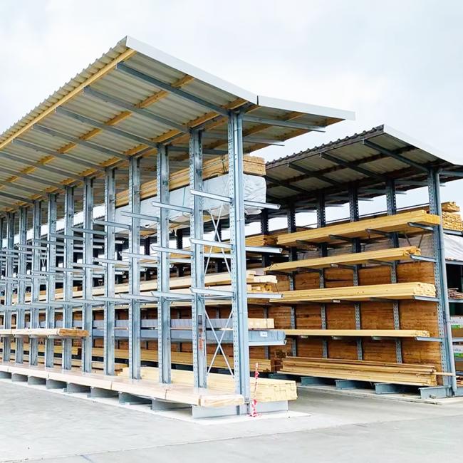 Cantilever Rack For Long Profiles Single Or Double Sided Cantilever Rack Warehouse Storage Racking