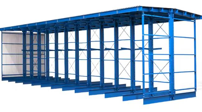 Cantilever Rack For Long Profiles Single Or Double Sided Cantilever Rack Warehouse Storage Racking