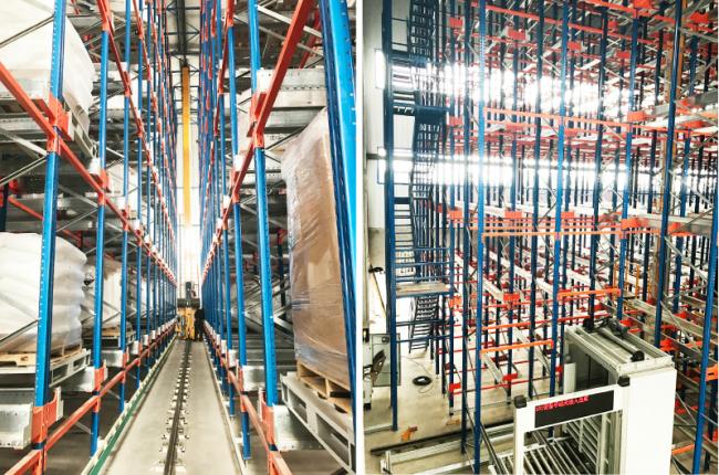 Logistic Inventory Automation System ASRS With Selective Storage Racking