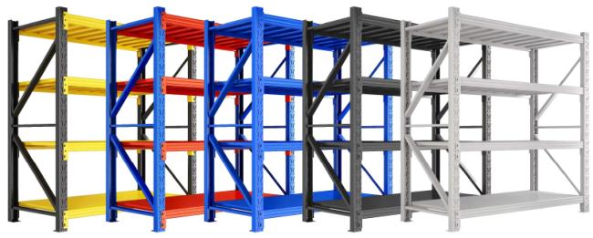 Medium Duty Rack Carton Box Storage rack Long Span Rack Warehouse Storage Racking