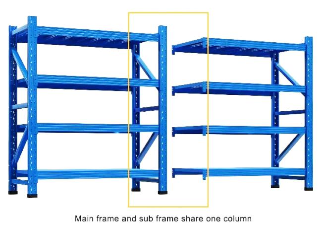 Medium Duty Rack Carton Box Storage rack Long Span Rack Warehouse Storage Racking