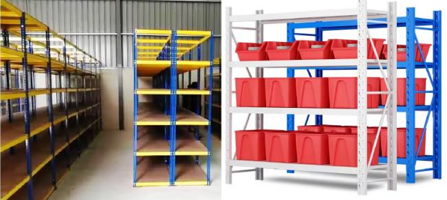 Medium Duty Rack Carton Box Storage rack Long Span Rack Warehouse Storage Racking