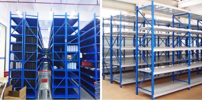 Medium Duty Rack Carton Box Storage rack Long Span Rack Warehouse Storage Racking