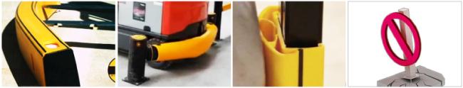 Curved Ground Safety Barrier