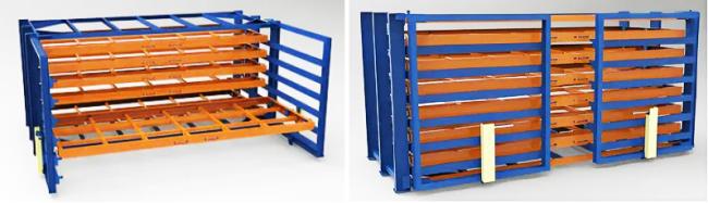 Sheet Metal Storage Rack