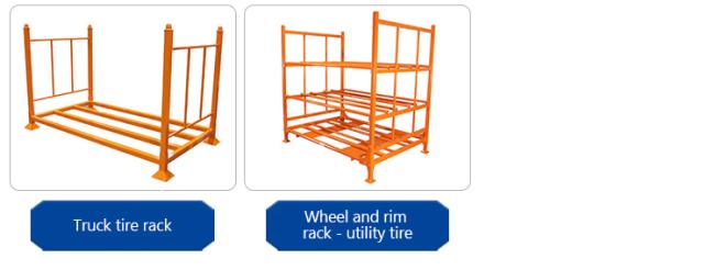 Portable Tire Rack Tire Stacking Rack 60 Inch Tire Racking Tire Storage Rack