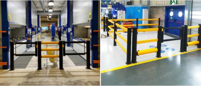 Revolving Door Warehouse Flexible Anti-Collision System FS-2023A
