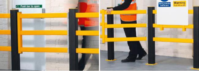 Revolving Door Warehouse Flexible Anti-Collision System FS-2023A