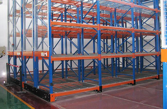 Electric Mobile Pallet Racking Electric Mobile Rack Warehouse Storage Rack