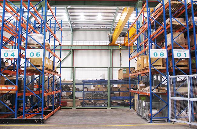 Electric Mobile Pallet Racking Electric Mobile Rack Warehouse Storage Rack