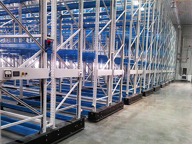 Electric Mobile Pallet Racking Electric Mobile Rack Warehouse Storage Rack