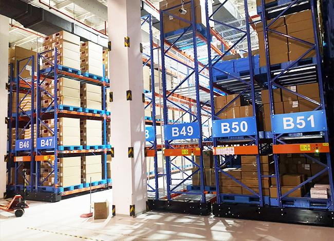 Electric Mobile Pallet Racking Electric Mobile Rack Warehouse Storage Rack