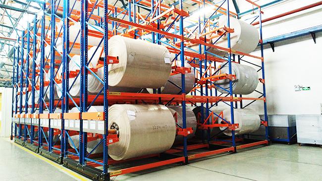 Electric Mobile Pallet Racking Electric Mobile Rack Warehouse Storage Rack