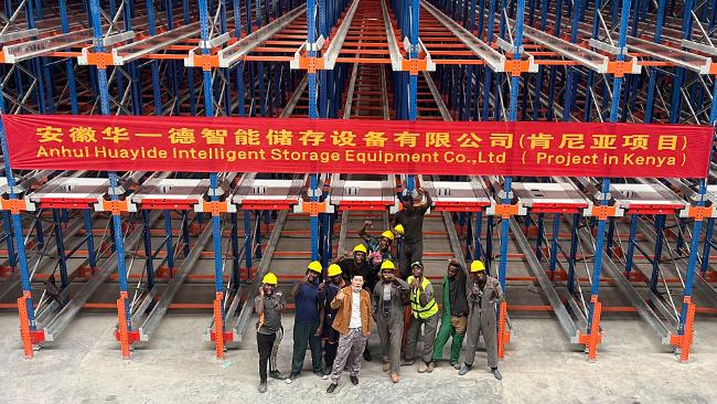 Warehouse Storage Shelves Heavy Duty Radio Shuttle Car Pallet Racking System Steel Stacking Racks & Shelves
