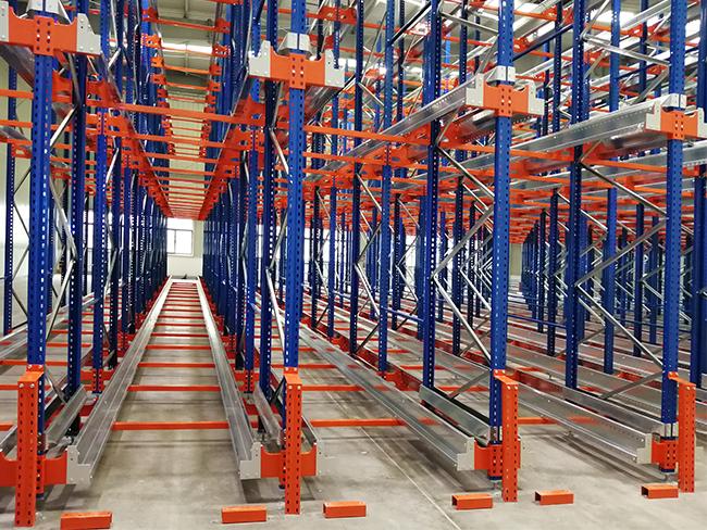 Warehouse Storage Shelves Heavy Duty Radio Shuttle Car Pallet Racking System Steel Stacking Racks & Shelves